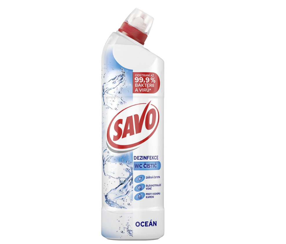 Savo WC gél 700ml Oceán | ROIN s.r.o.